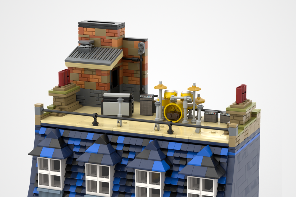 LEGO MOC The Beatles: Rooftop Concert by brisolla | Rebrickable - Build ...