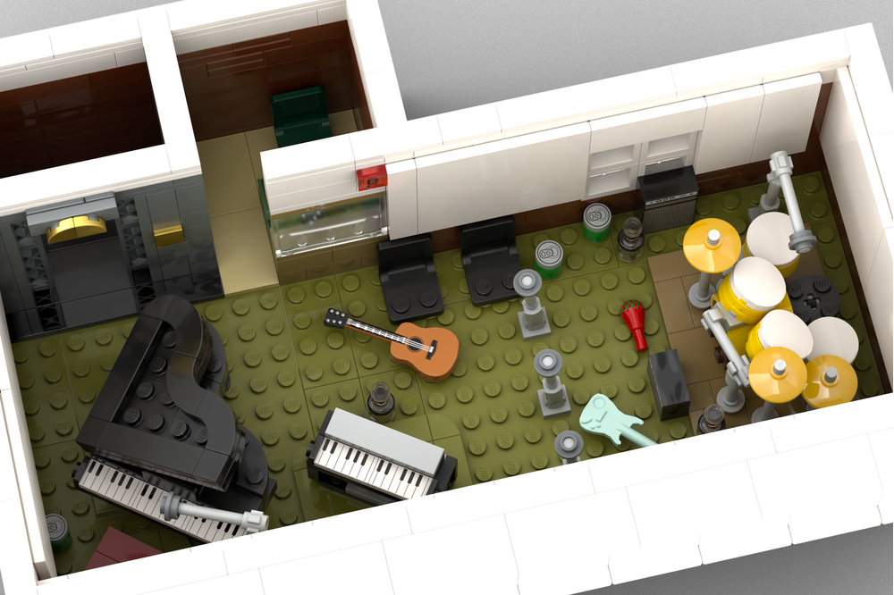 LEGO MOC The Beatles: Rooftop Concert by brisolla | Rebrickable - Build ...