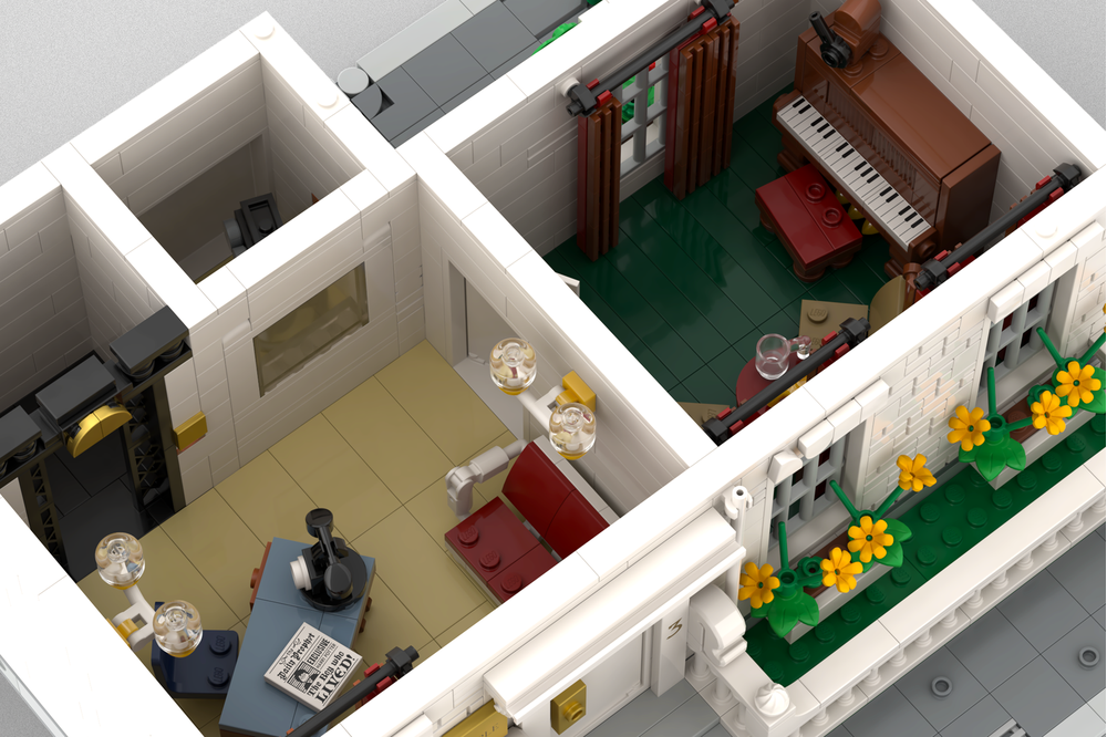 LEGO MOC The Beatles: Rooftop Concert by brisolla | Rebrickable - Build ...
