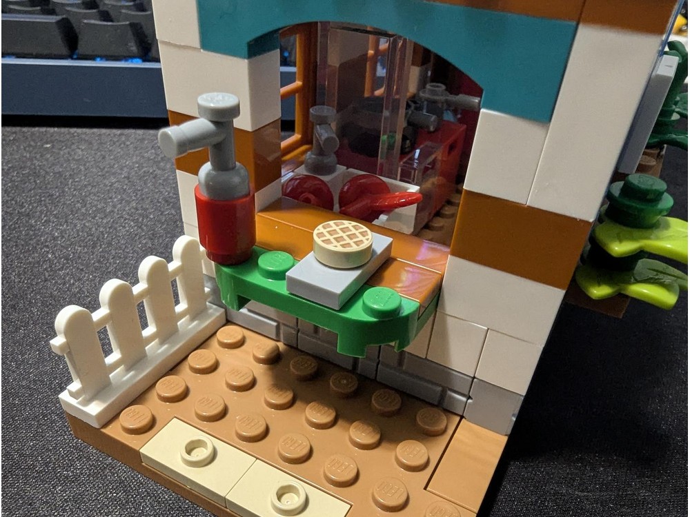 LEGO MOC 77049 - Isabelle's Tea House by StarStarbucks | Rebrickable - Build with LEGO