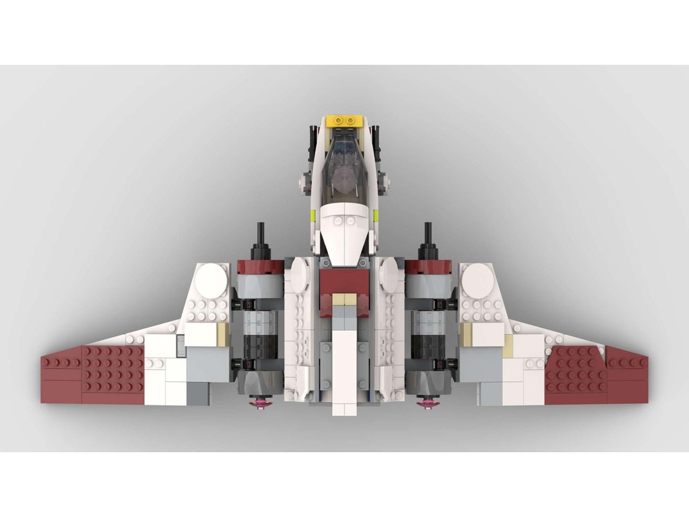LEGO MOC Nu-Class Republic Attack Shuttle Midi Scale - Alternate Build ...