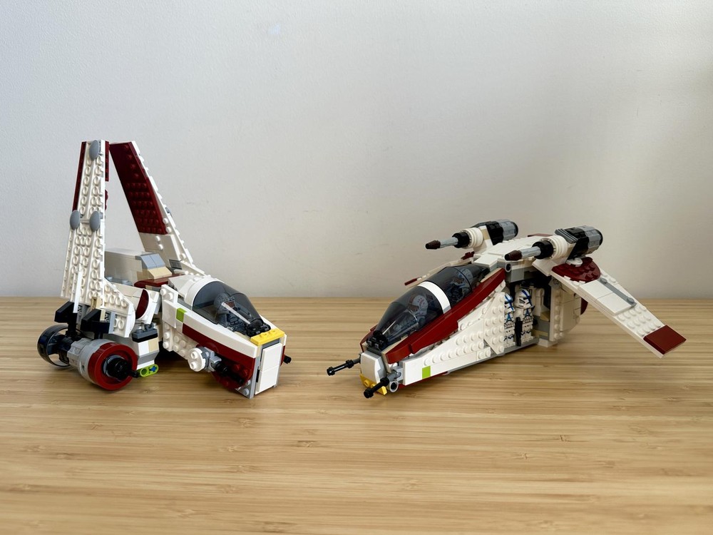 LEGO MOC Nu-Class Republic Attack Shuttle Midi Scale - Alternate Build ...