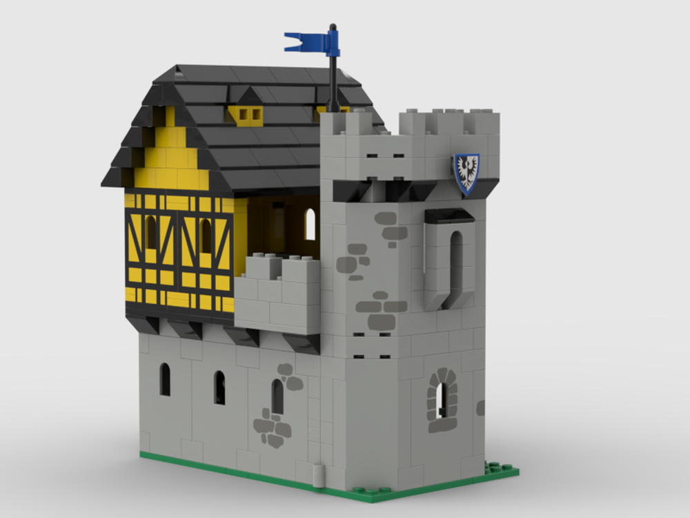 LEGO MOC Fortified Black Faclon Stable by carnby2000 | Rebrickable ...