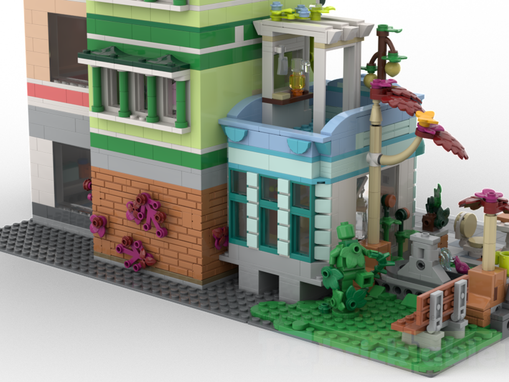 LEGO MOC-208836 Modular Heartlake City Apartments and Stores by ...