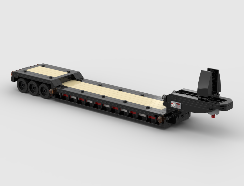 LEGO MOC Lowboy/Low Loader Trailer MOC by reggieranger | Rebrickable ...