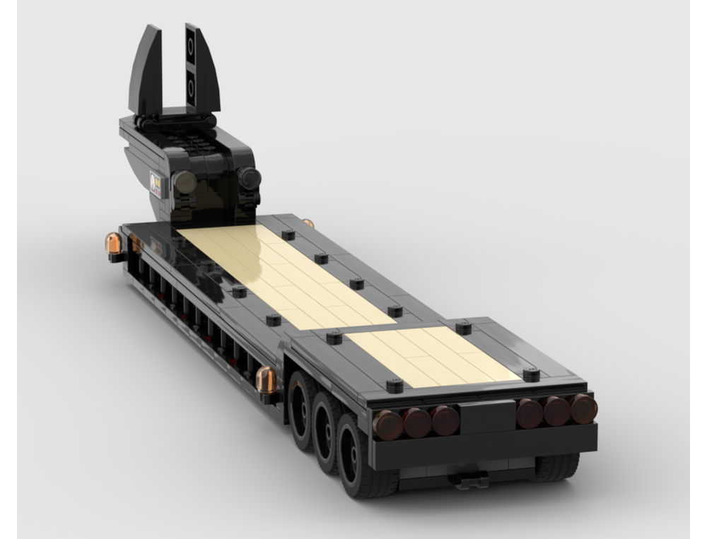LEGO MOC-208837 Lowboy/Low Loader Trailer MOC by reggieranger ...