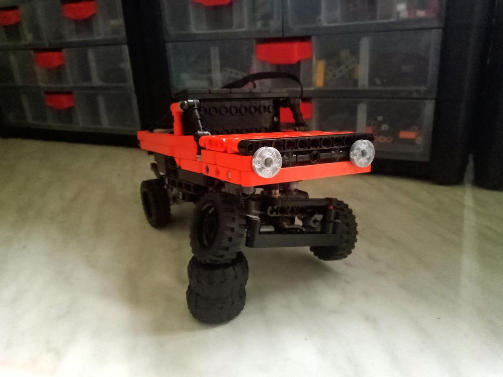 LEGO MOC Mini trial truck with gearbox by NVlegotechnic | Rebrickable ...