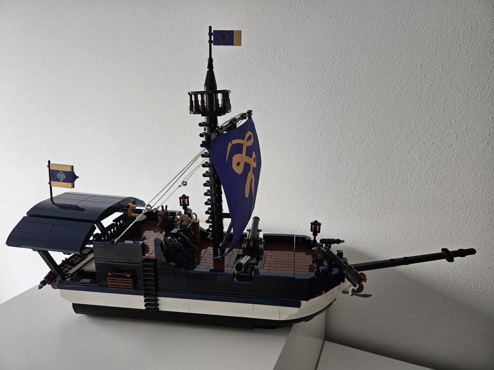 LEGO MOC Sea of Thieves Sloop by MrMcGraw | Rebrickable - Build with LEGO