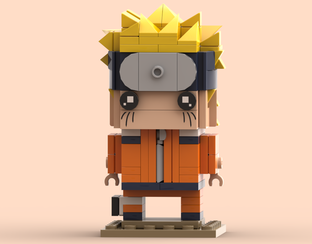 LEGO MOC Naruto Uzumaki - Naruto BrickHeadz by AnimeBricks4 ...