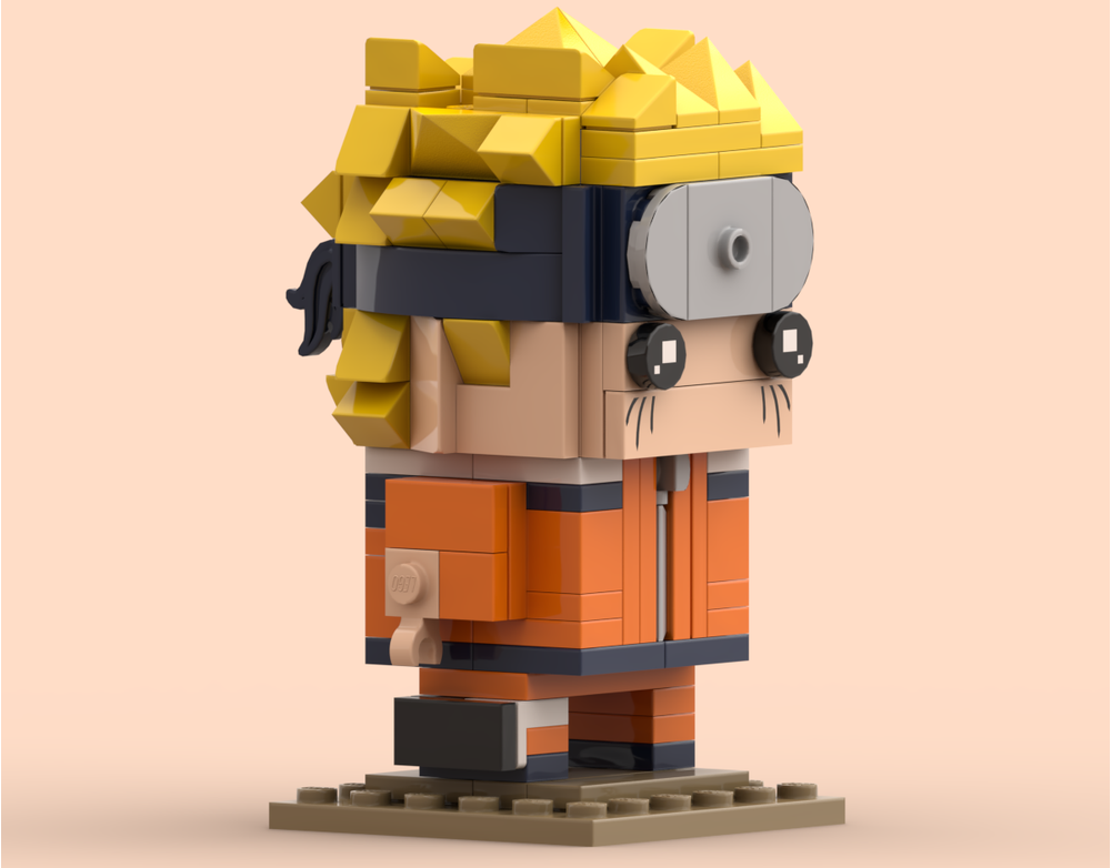 LEGO MOC-208855 Naruto Uzumaki - Naruto BrickHeadz by AnimeBricks4 ...