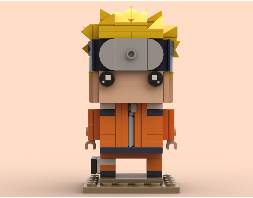 LEGO MOC-208855 Naruto Uzumaki - Naruto BrickHeadz by AnimeBricks4 ...