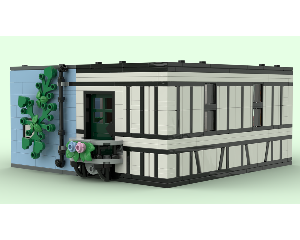 LEGO MOC Tudor Corner Timber Floor Furnished by Kuragari1 | Rebrickable ...