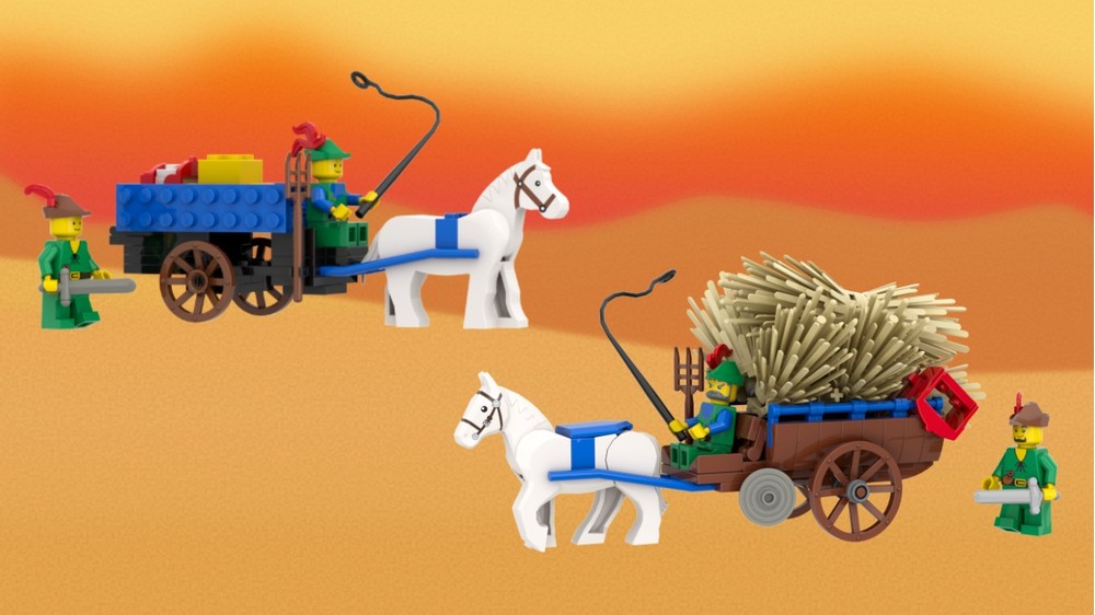 LEGO MOC Crusader's Cart Redesign by felix.rebricks | Rebrickable ...