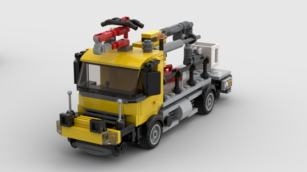LEGO MOC Railroad Catenary Repair Truck by xTHybrid108 | Rebrickable ...