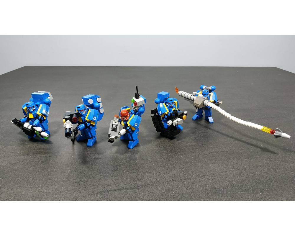 LEGO MOC-20887 Ultramarine devastator squad (Other 2019) | Rebrickable ...