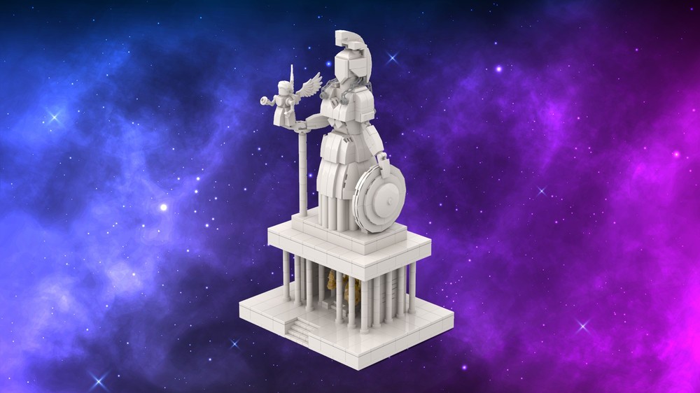 LEGO MOC Athena's Colossus - Saint Seiya by Dome Bricks | Rebrickable ...