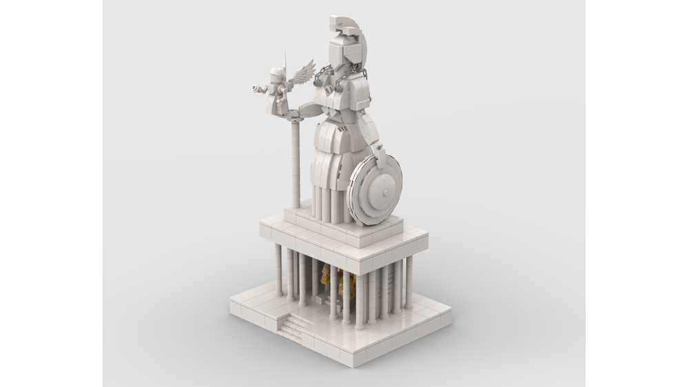 LEGO MOC-208870 Athena's Colossus - Saint Seiya by Dome Bricks ...