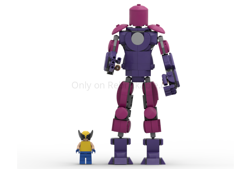 LEGO MOC-208872 76294 Sentinel knee mod by legoswoda | Rebrickable ...