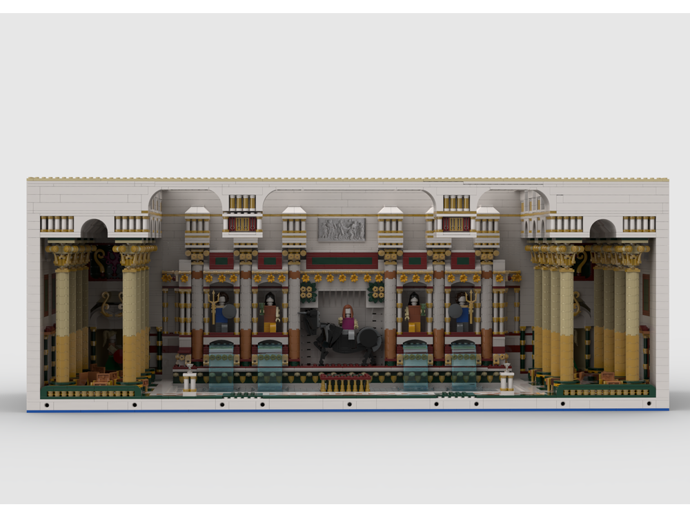 LEGO MOC Roman Imperial Bath, Part 7 by Tarant57 | Rebrickable - Build ...