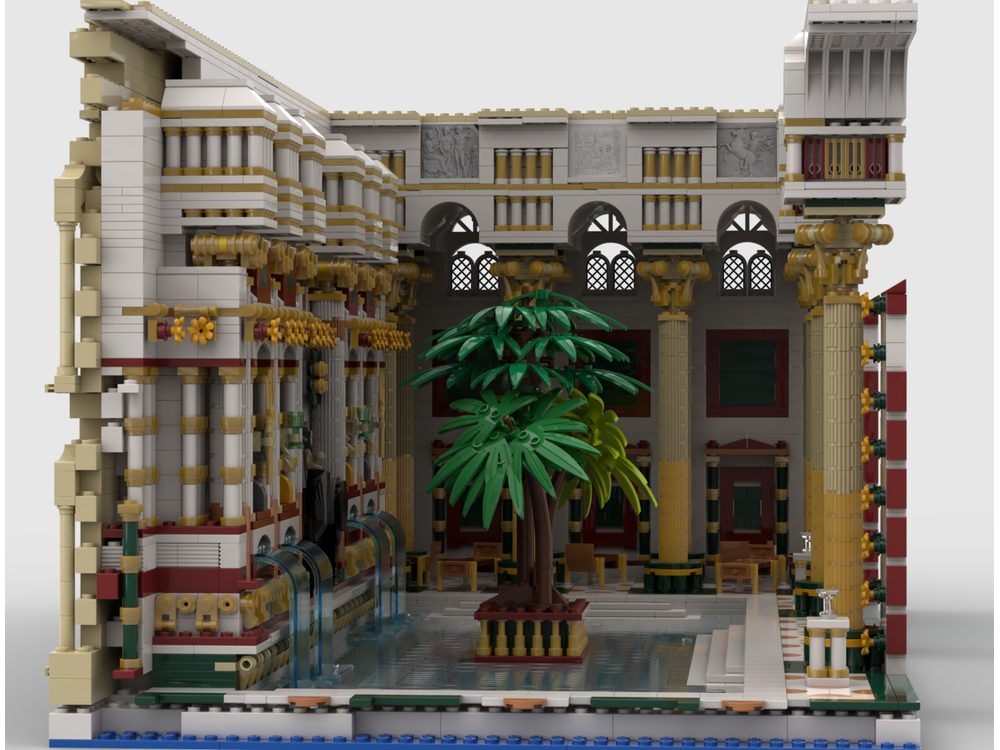LEGO MOC Roman Imperial Bath, Part 7 by Tarant57 | Rebrickable - Build ...