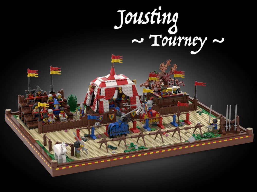 LEGO MOC Jousting Tourney - Medieval Village Diorama by Mikey ...