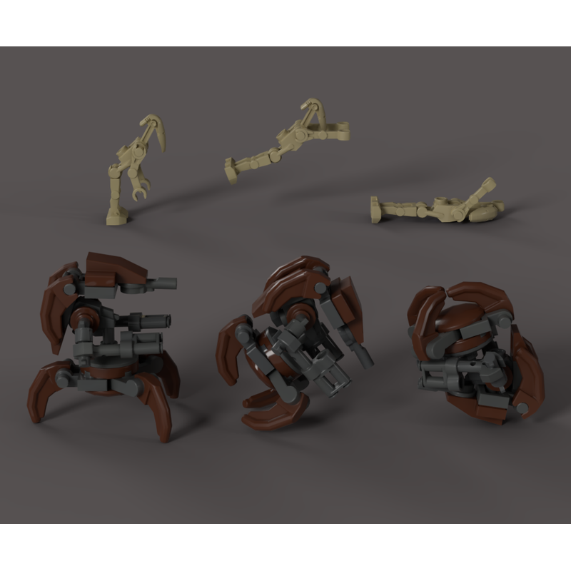 LEGO MOC Droideka Cheeks by Moreat | Rebrickable - Build with LEGO