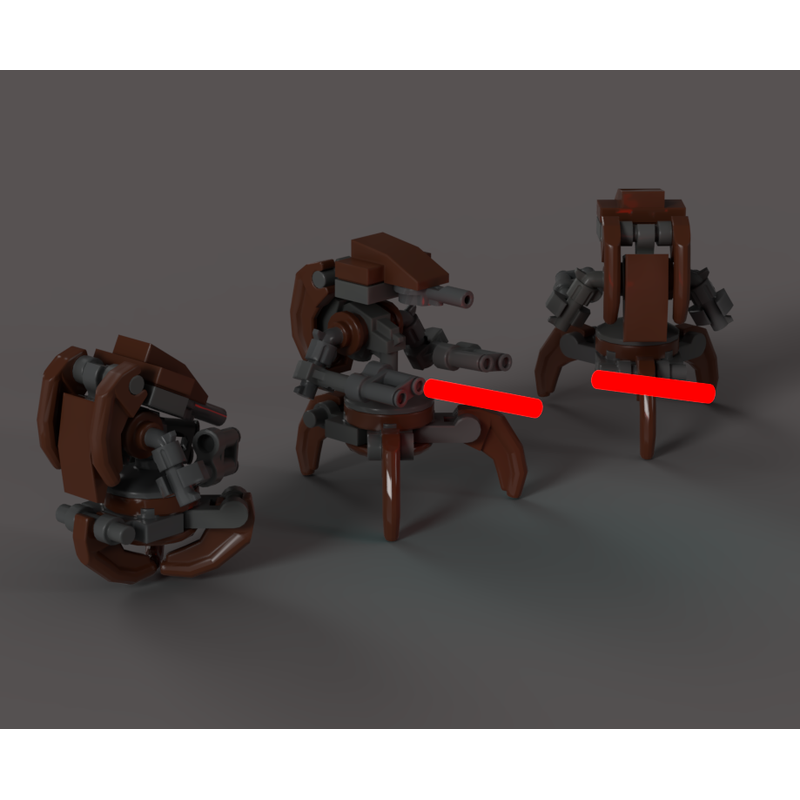 LEGO MOC Droideka Cheeks by Moreat | Rebrickable - Build with LEGO