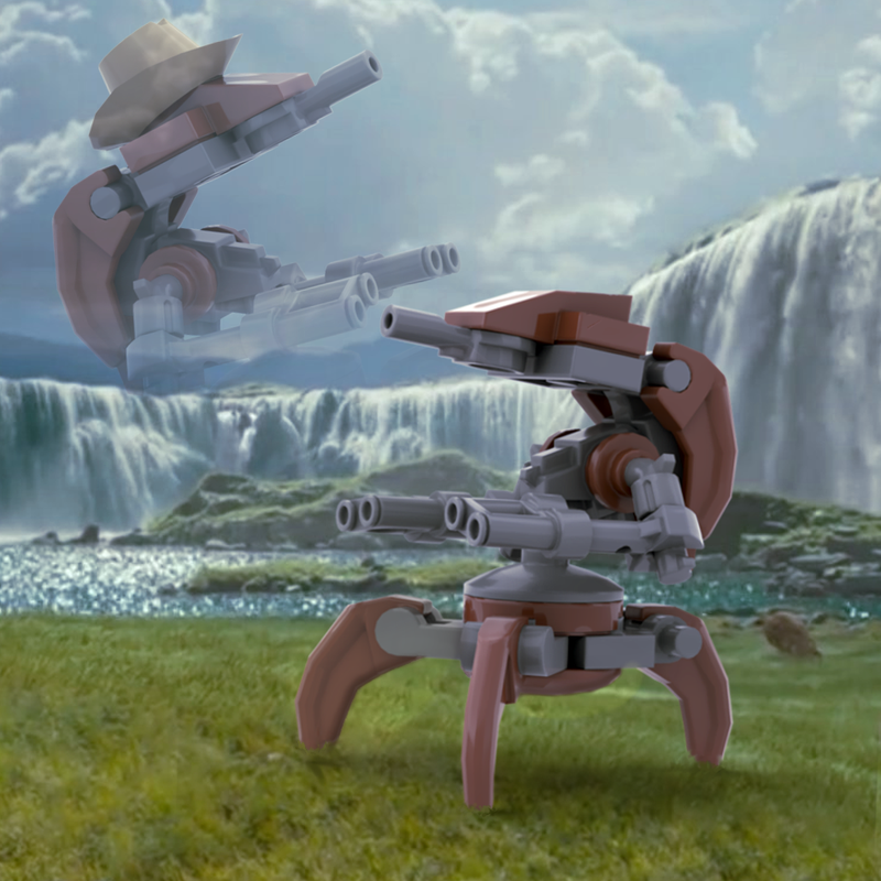 LEGO MOC Droideka Cheeks by Moreat | Rebrickable - Build with LEGO