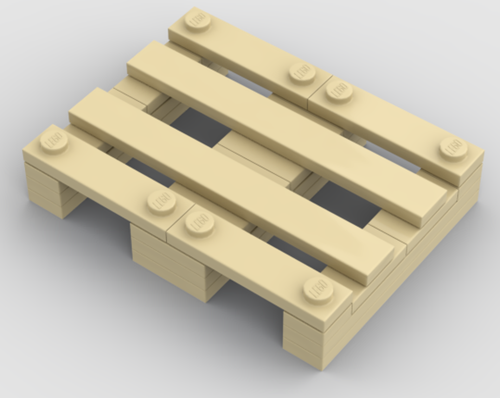LEGO MOC Improved 6x8 pallet by Dr_Jones | Rebrickable - Build with LEGO