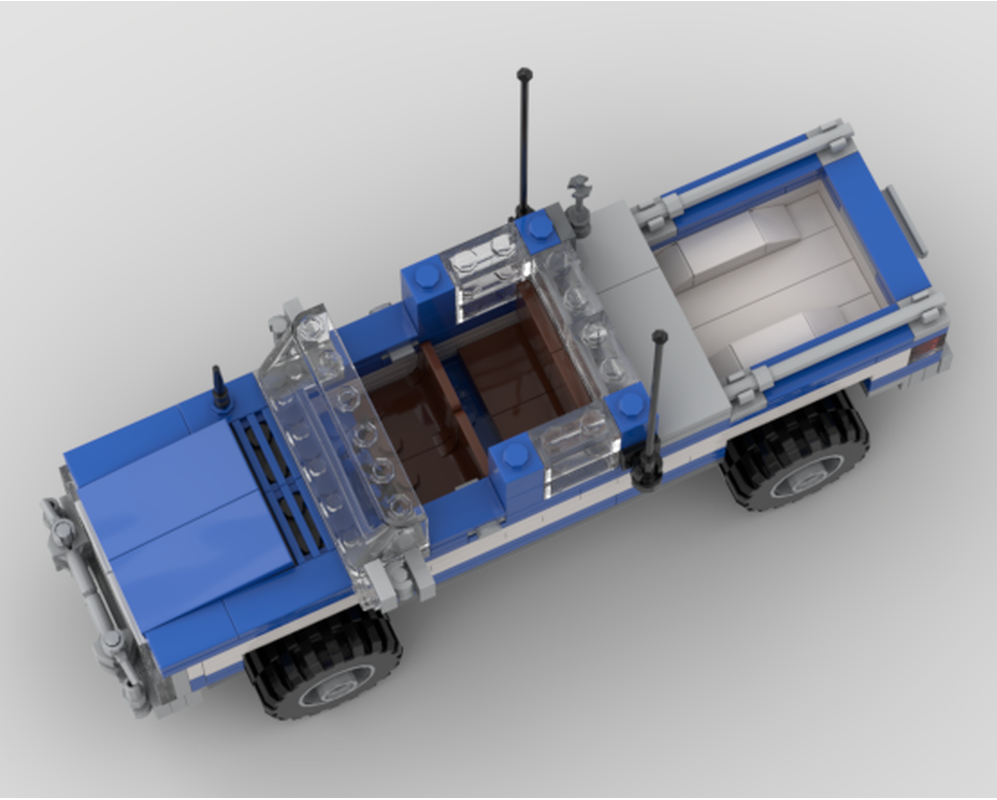 LEGO MOC Chevy Squarebody Police (Extended Cab Short Bed) Squarebody #2 ...