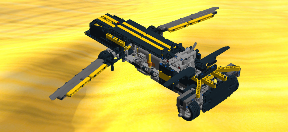 Lego Moc Airplane By Derseb Rebrickable Build With Lego