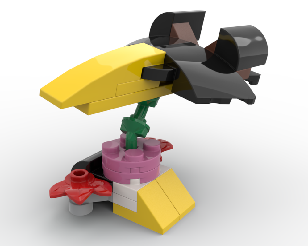 LEGO MOC DHL Jet by Babylonbuild | Rebrickable - Build with LEGO