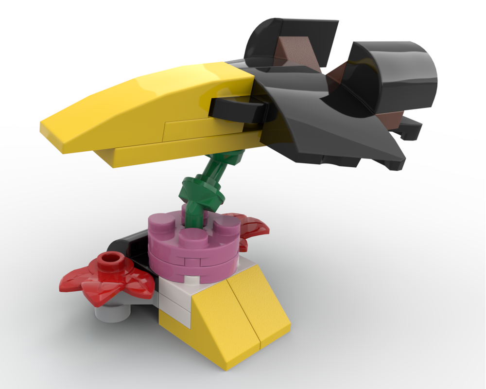 LEGO MOC DHL Jet by Babylonbuild | Rebrickable - Build with LEGO