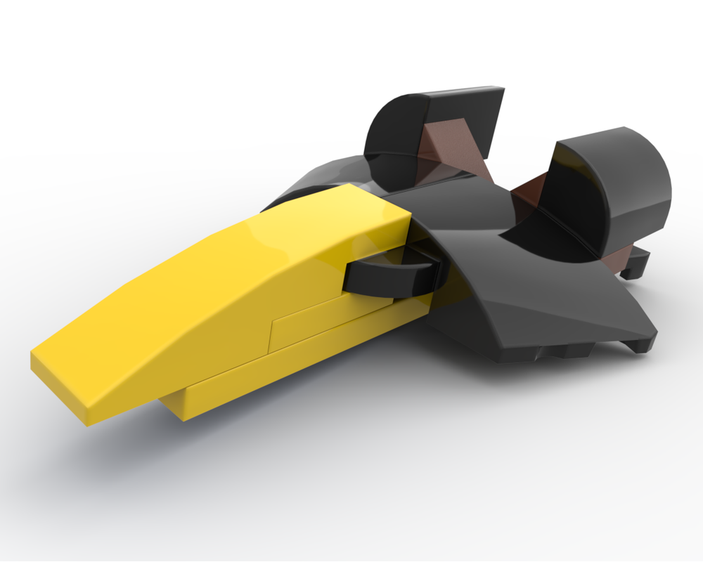 LEGO MOC DHL Jet by Babylonbuild | Rebrickable - Build with LEGO