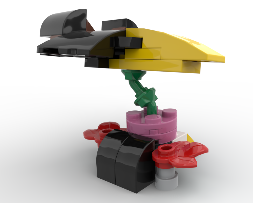 LEGO MOC DHL Jet by Babylonbuild | Rebrickable - Build with LEGO