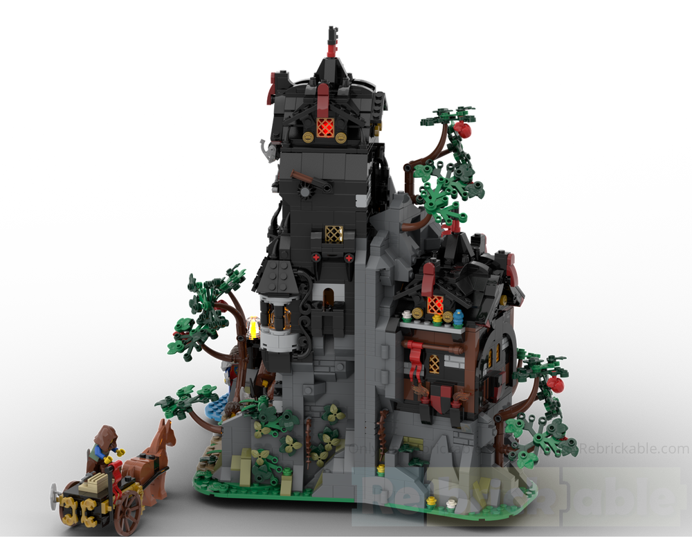 LEGO MOC The Wolf Lord's Den by J_sbricks | Rebrickable - Build with LEGO