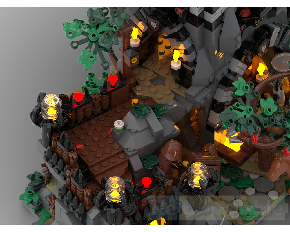 LEGO MOC-208916 The Wolf Lord's Den by J_sbricks | Rebrickable - Build ...