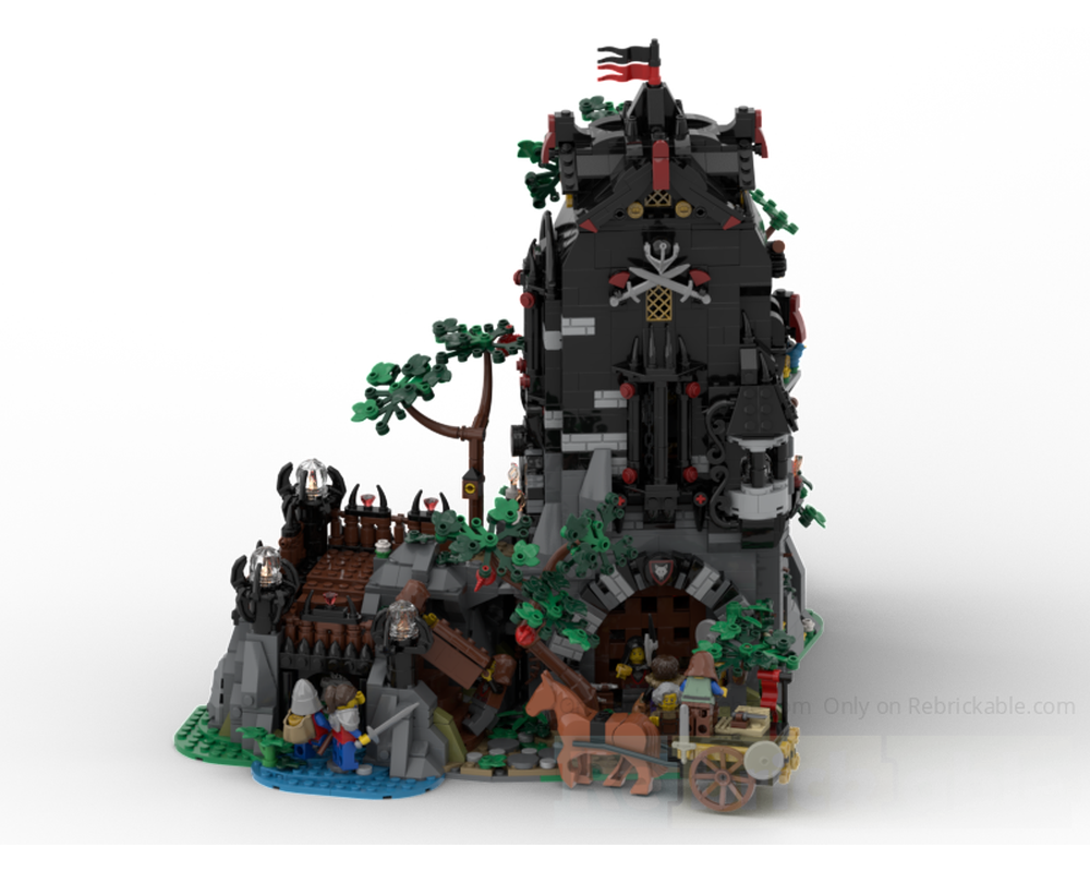 LEGO MOC The Wolf Lord's Den by J_sbricks | Rebrickable - Build with LEGO