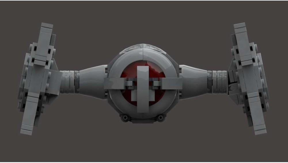 Lego Moc Tied Automated Starfighter By Vikingos Rebrickable Build