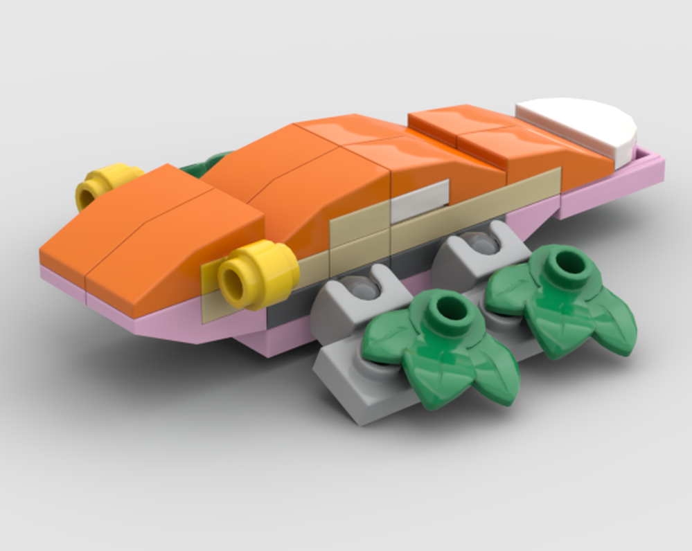 LEGO MOC Colorful baby lizard by Duddy | Rebrickable - Build with LEGO