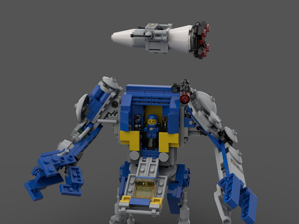 LEGO MOC Micro Rocket Mech Suit by eric_nunya | Rebrickable - Build ...