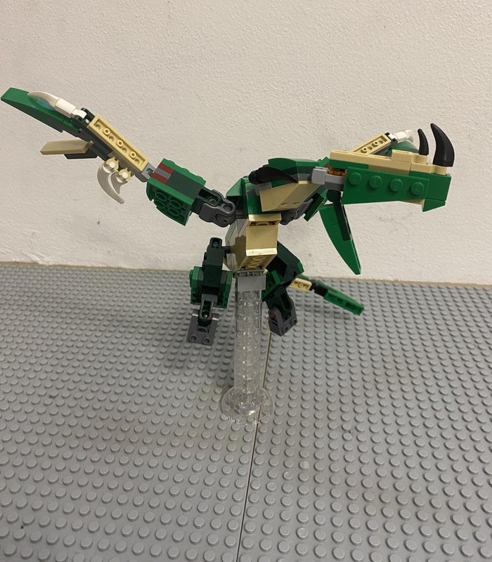 LEGO MOC-208929 31058 x2 European Horn Wyvern (Europadrakon ceras) 1:32 ...