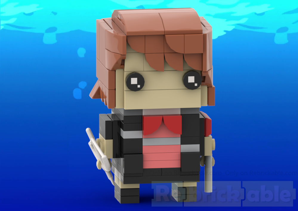 LEGO MOC Yukari Takeba BrickHead - Persona 3 Reload by GoldengamerLego ...