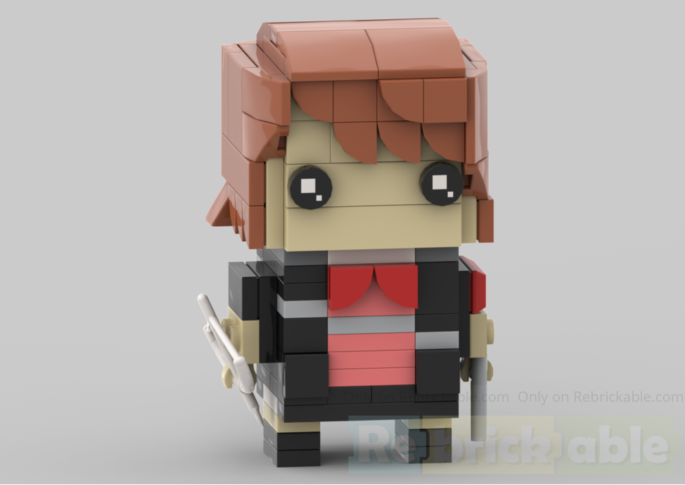 LEGO MOC Yukari Takeba BrickHead - Persona 3 Reload by GoldengamerLego ...