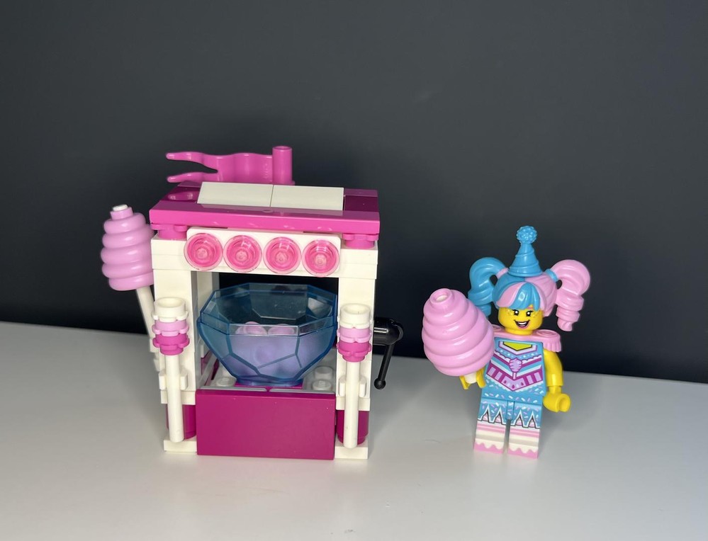 LEGO MOC Candy floss stand by flaviaeliane | Rebrickable - Build with LEGO