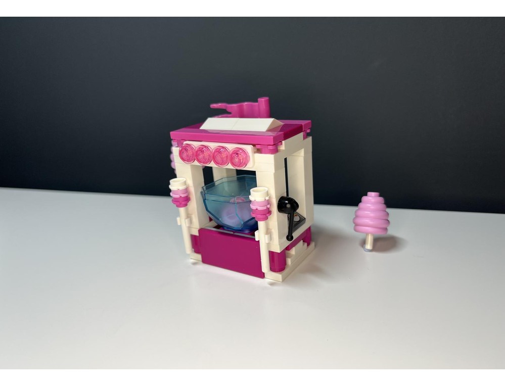 LEGO MOC Candy floss stand by flaviaeliane | Rebrickable - Build with LEGO
