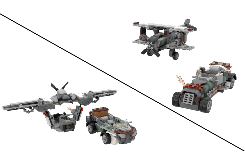 LEGO MOC Adventurers The Search For Johnny Thunder 13 IN 1, The Full ...
