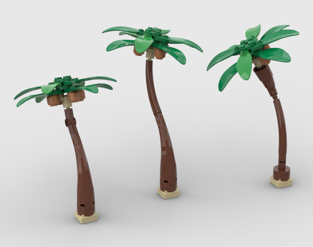 LEGO MOC Palm Tree #4 by gabizon | Rebrickable - Build with LEGO