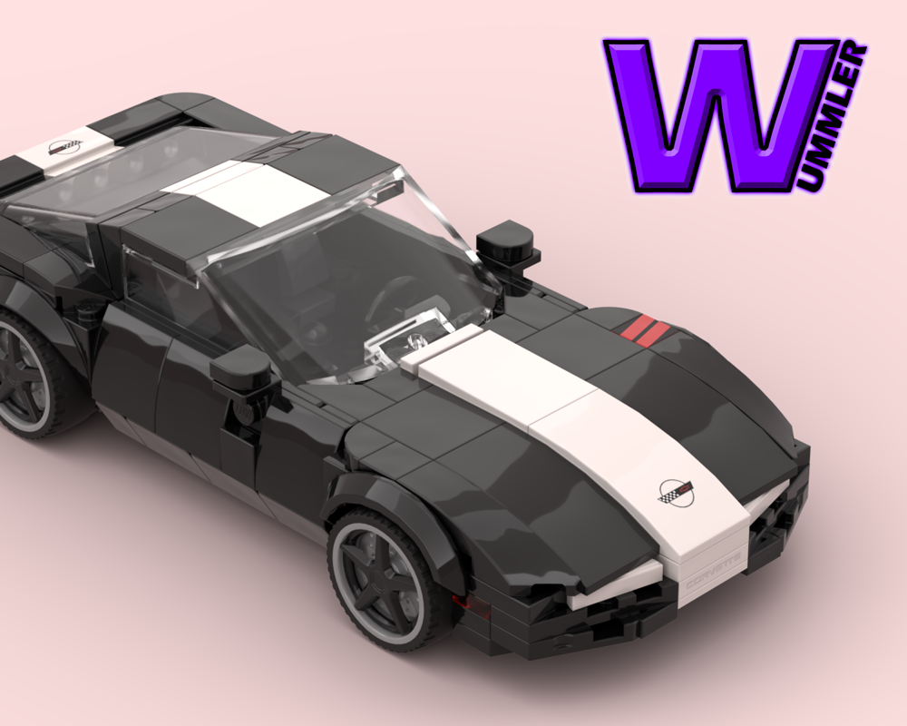 LEGO MOC Corvette C4 Grand Sport by Wummler | Rebrickable - Build with LEGO