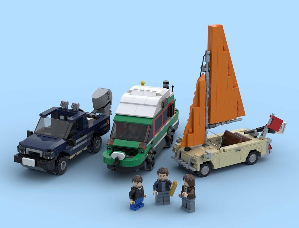 LEGO MOC Top Gear - Amphibious cars by Fijabrickstar | Rebrickable ...